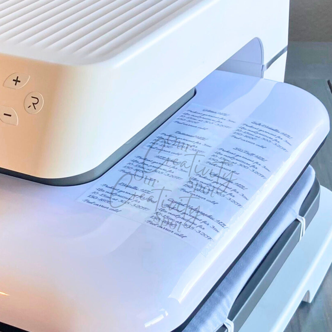 PDF Auto Press Heat Guide for HTVRont Material – Our Creativity Spot